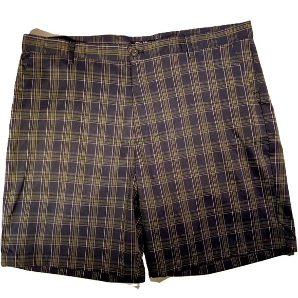 Chaps | Shorts | Chaps Golf 78 Shorts Mens 42 Navy Plaid Flat Front ...
